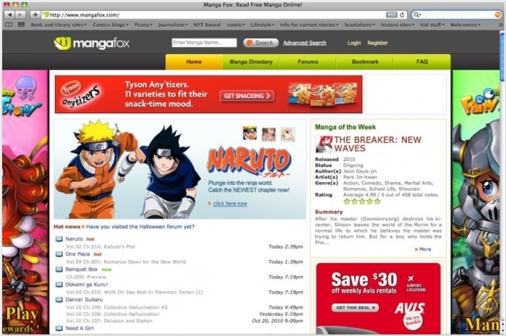 MangaFox alternatives. Top 10 Manga reading sites and apps