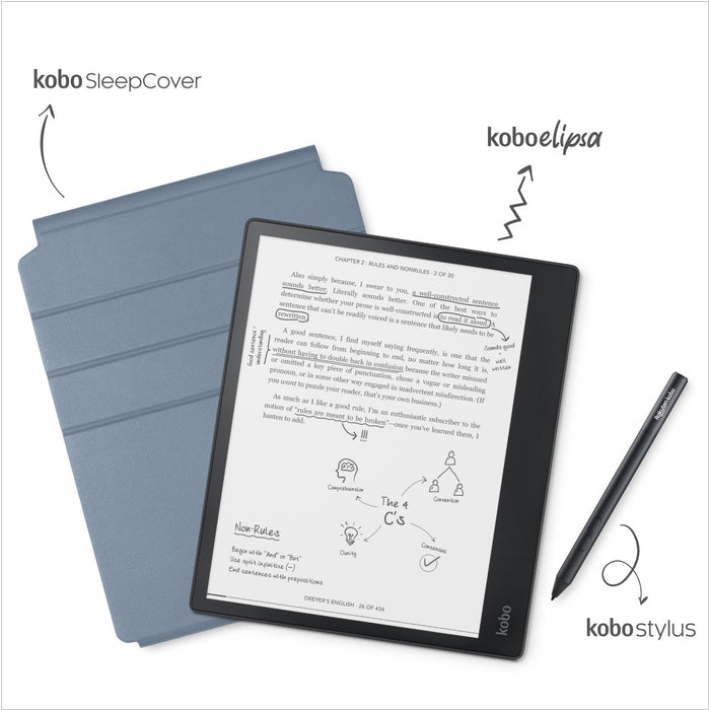 Kobo Elipsa alternatives. Top 10 Note-taking e-Readers